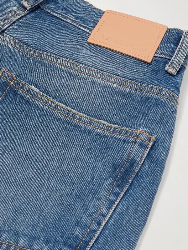 Acne Studios High-rise Wide-leg Jeans - Blue
