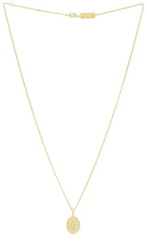 TWO JEYS Midnight Necklace In Metallic Gold - Oro
