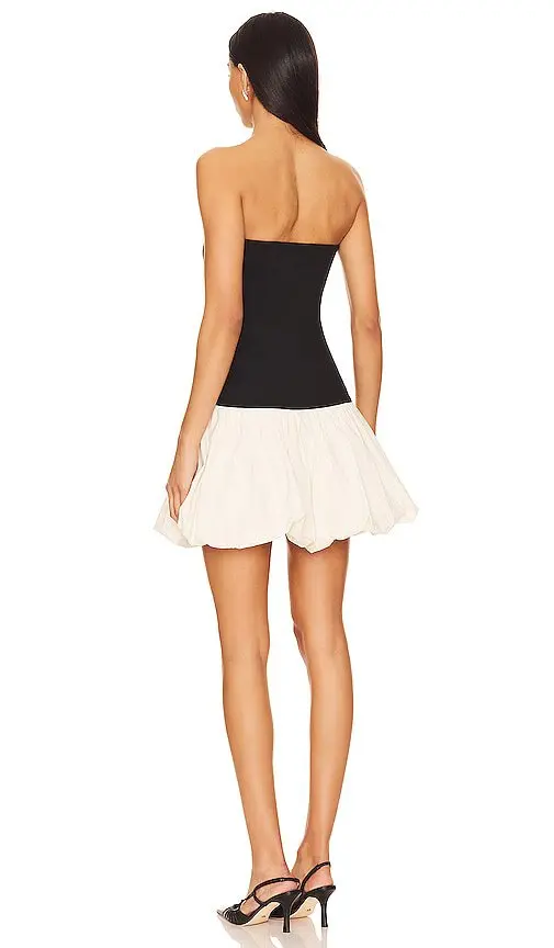 LOVERS AND FRIENDS Mac Mini Dress - Black & Ivory