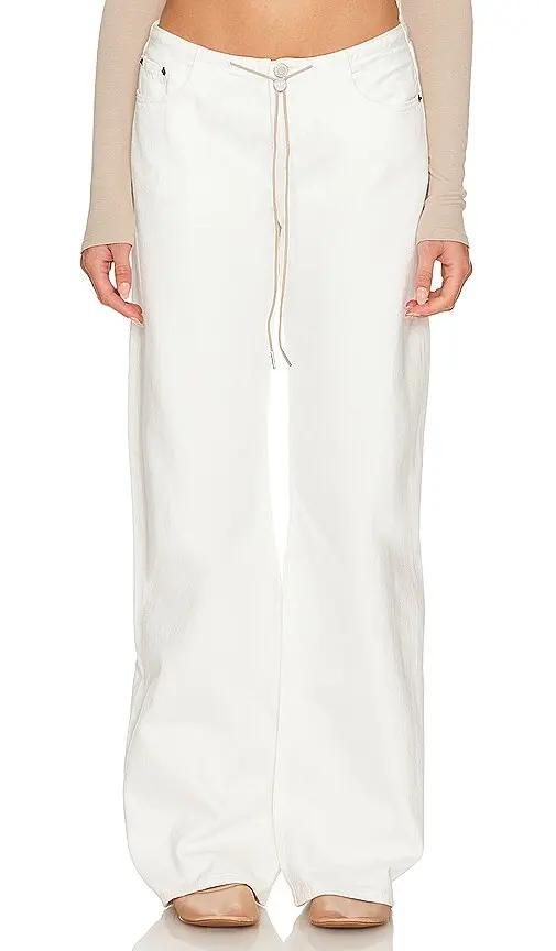 Still Here Cool In White Jeans - Milk