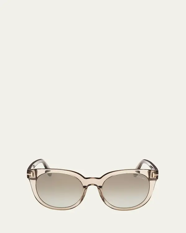 TOM FORD Butterfly Sunglasses - Light Brown