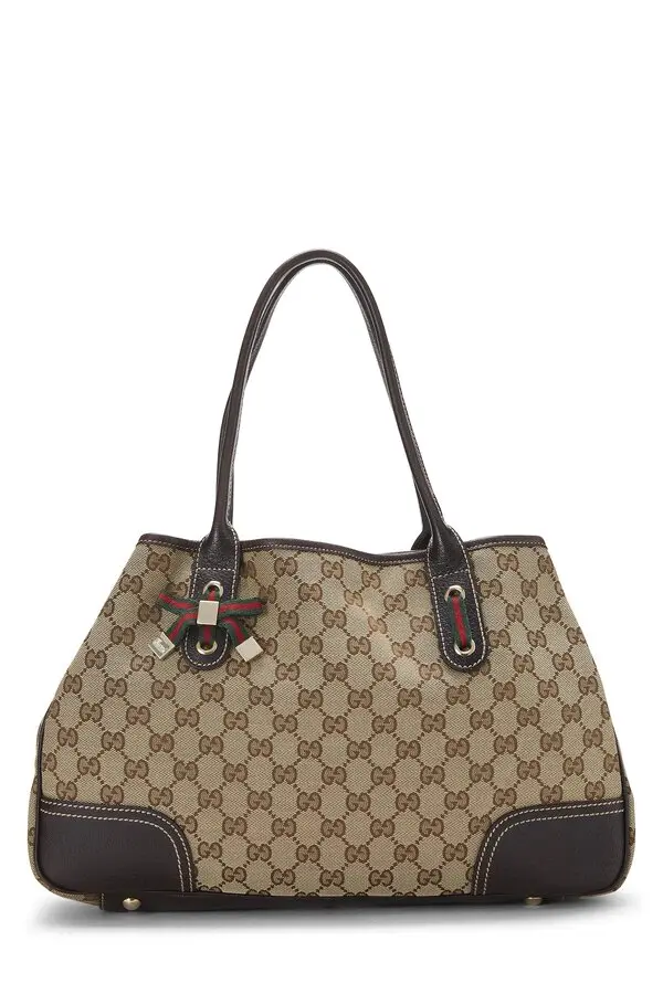 Gucci Original Gg Canvas Princy Tote