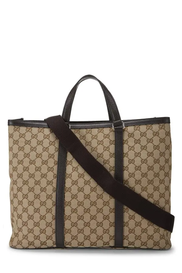 Gucci Original Gg Canvas Joy Tote - Brown