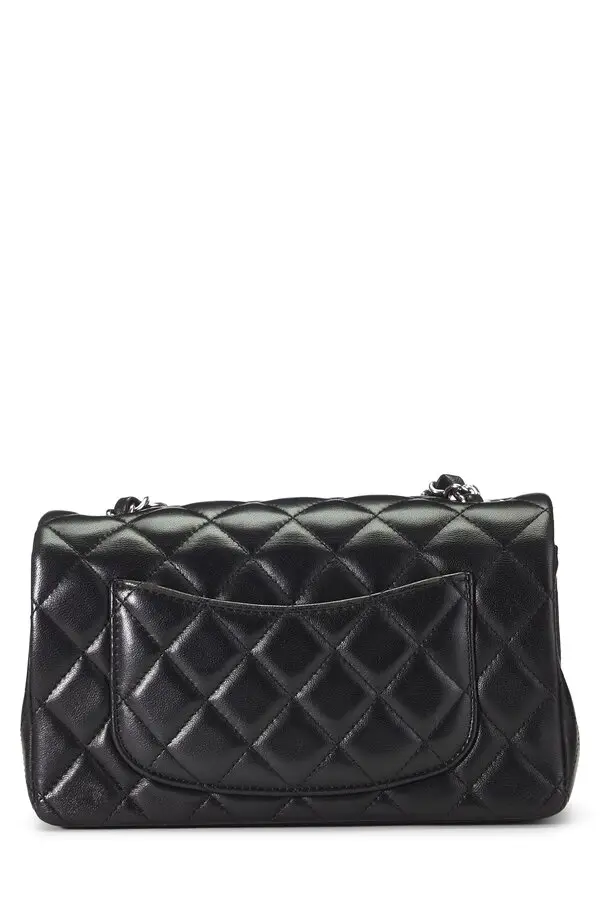 Chanel Quilted Lambskin Rectangular Flap