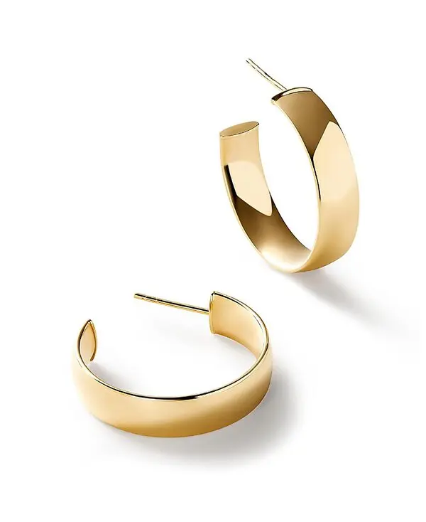 ANA LUISA 10k Bold Hoops - Gold