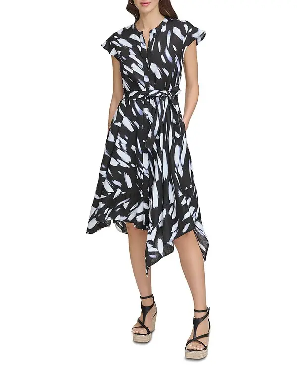 chinese dress ladies DKNY Women's Dress, Black, 0 at Amazon Women's Clothing store