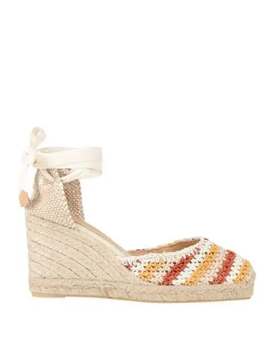 CastaÑer Textile Fiber Espadrille Sandals - Beige