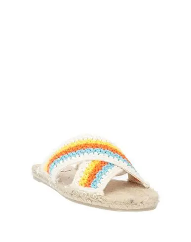CastaÑer Knitted Espadrille Sandals - Azure