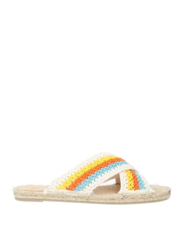 CastaÑer Knitted Espadrille Sandals - Azure