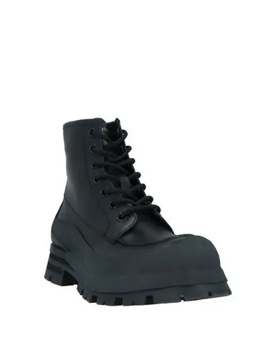 Alexander McQueen Ankle Leather Boots