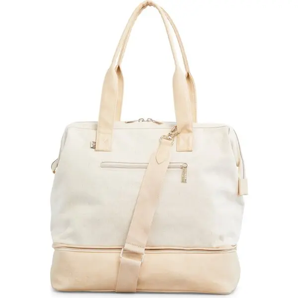 BEIS The Convertible Mini Weekend Travel Bag - Beige