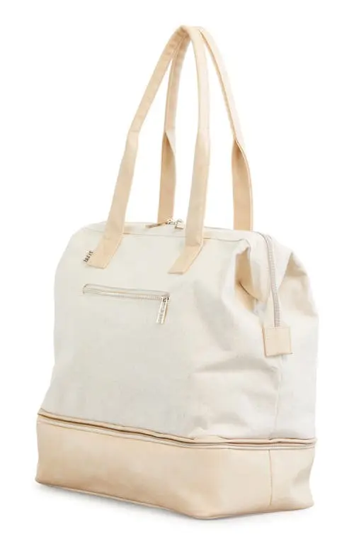BEIS The Convertible Mini Weekend Travel Bag - Beige