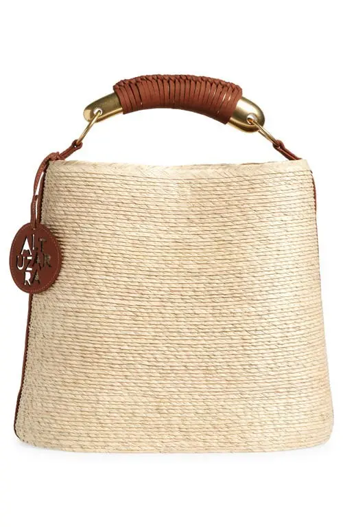 Altuzarra Watermill Straw Bucket Tote