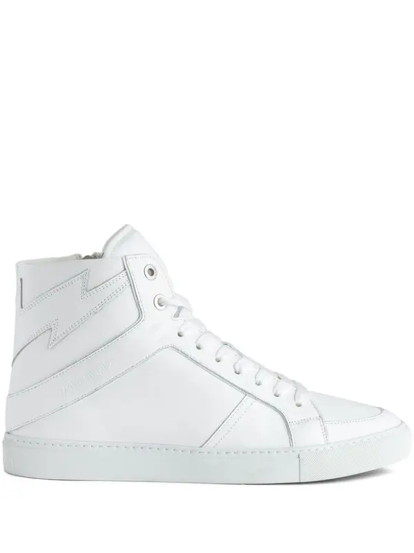Zadig&Voltaire Leather High-top Sneakers