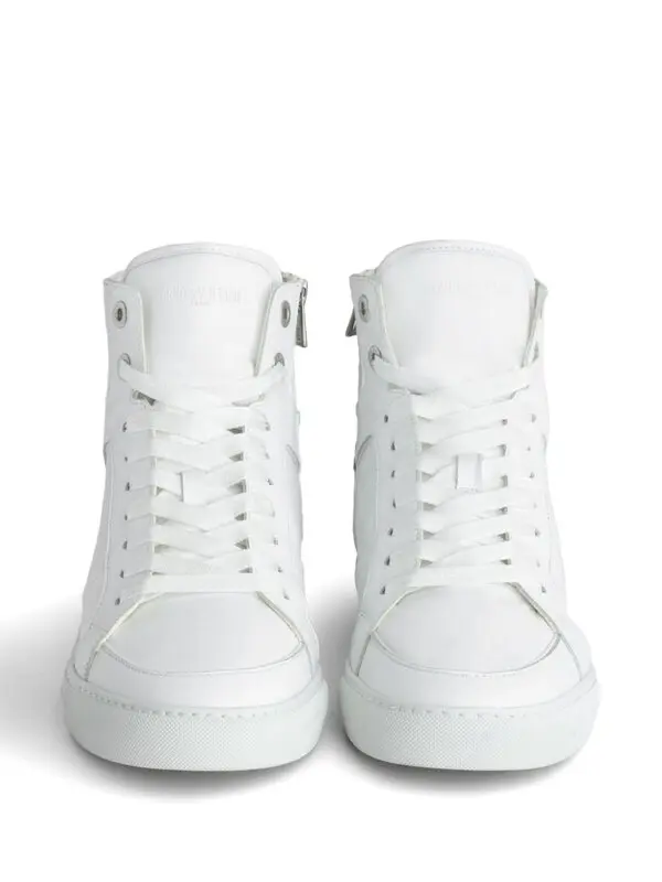 Zadig&Voltaire Leather High-top Sneakers