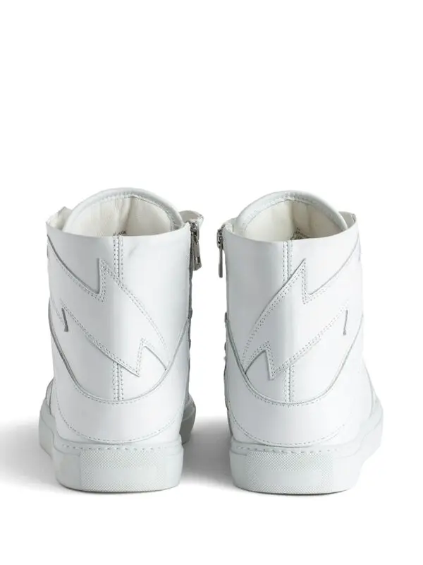 Zadig&Voltaire Leather High-top Sneakers