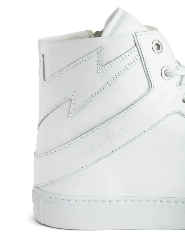 Zadig&Voltaire Leather High-top Sneakers