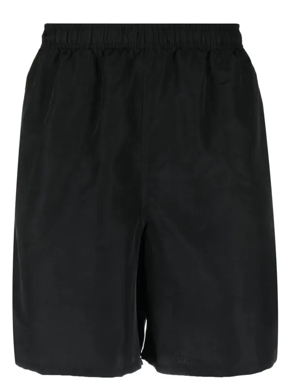 StÜssy Straight-leg Swim Shorts - Black