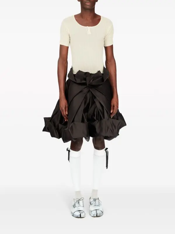 MAISON MARGIELA Button-placket T-shirt