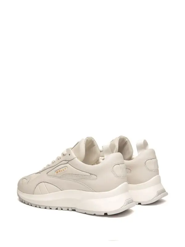 Bally Logo-print Panelled Sneakers - Neutrals