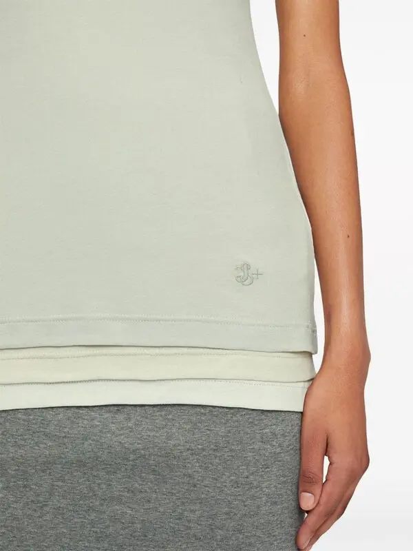 JIL SANDER Layered Tank Top - Grey