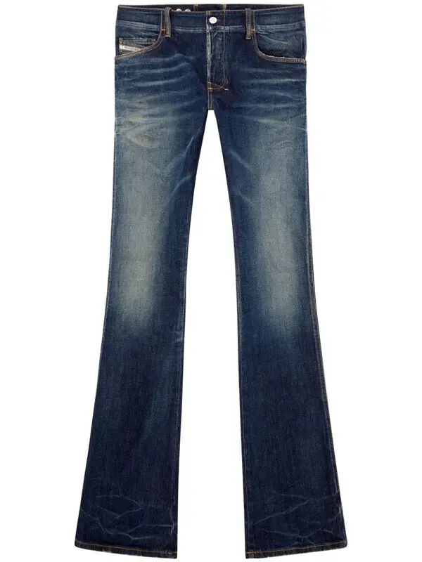 DIESEL® D-backler Low-rise Jeans - Blue