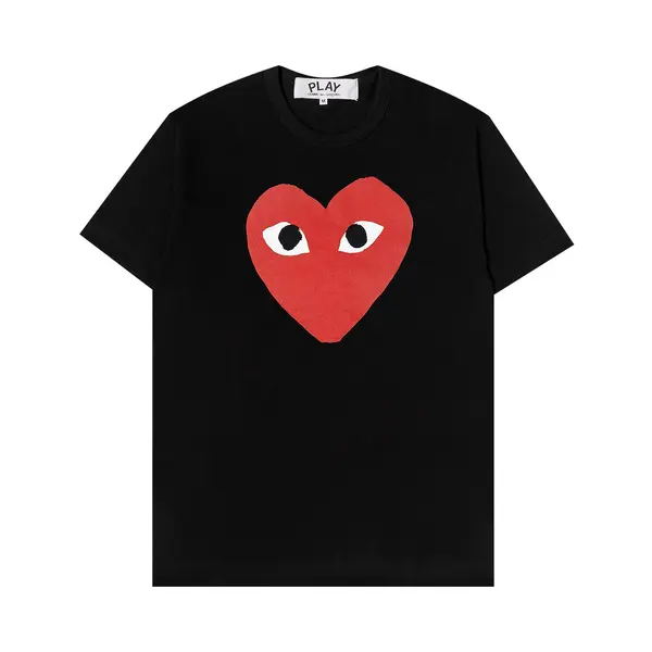 Play Comme Des Garcon Heart Logo Tee