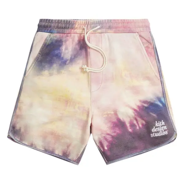 Kith Tie Dye Short 'purple/pink