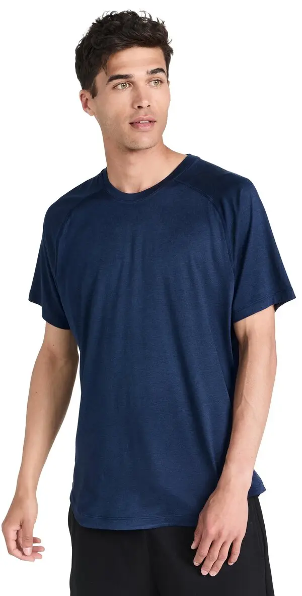 RHONE Atmosphere Tee - Navy Heather