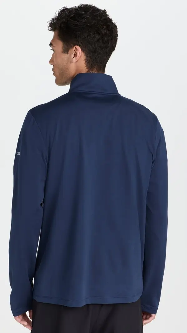 Alo Yoga アロヨガ メンズ ネイビー Sサイズ 新品 未使用 Alo Yoga Men's Navy Quarter Zip 1/4 Pullover | Mercari