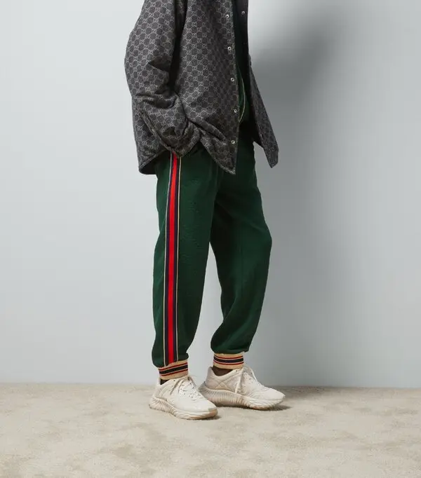 Gucci Gg Jacquard Track Sweatpants