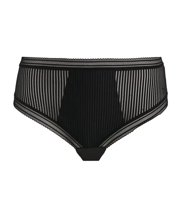 Fantasie Mesh Fusion Briefs - Black