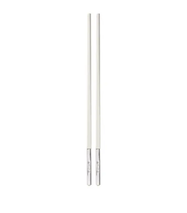 Christofle Silver-plated Uni Chinese Chopsticks - White