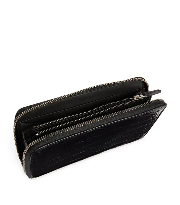 Bottega Veneta Crocodile Leather Wallet