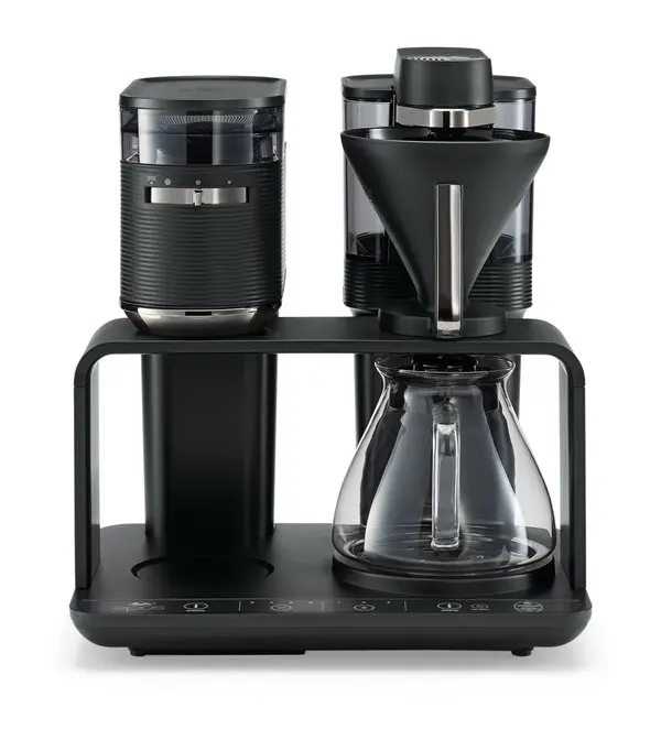 MELITTA Epos Chrome Coffee Machine With Grinder