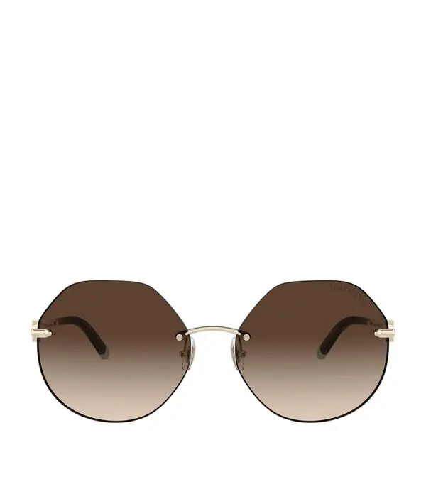 Tiffany & Co. Hexagonal Sunglasses