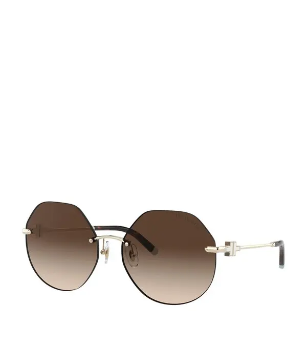 Tiffany & Co. Hexagonal Sunglasses
