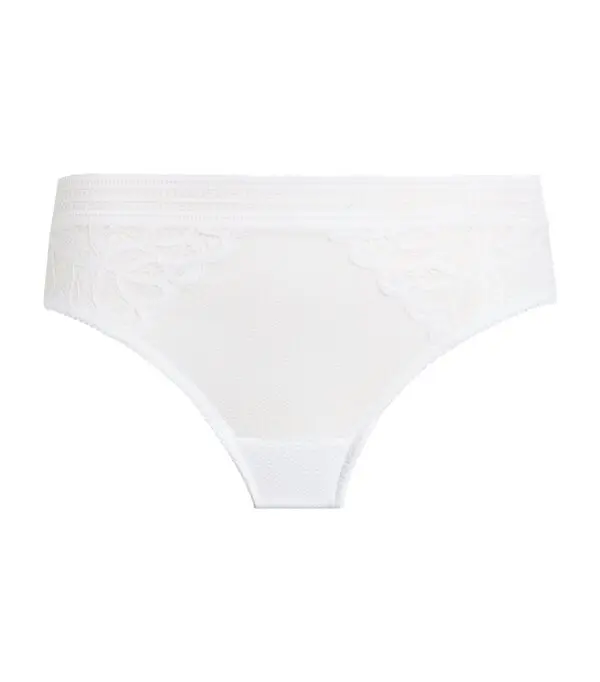 Wacoal Lace-trim Raffine Briefs - White