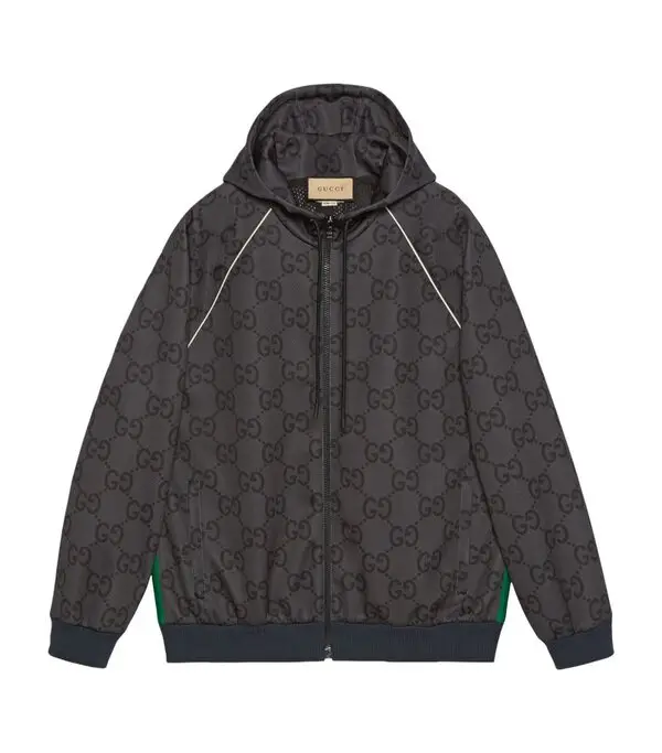 Gucci Jumbo Gg Hooded Jacket