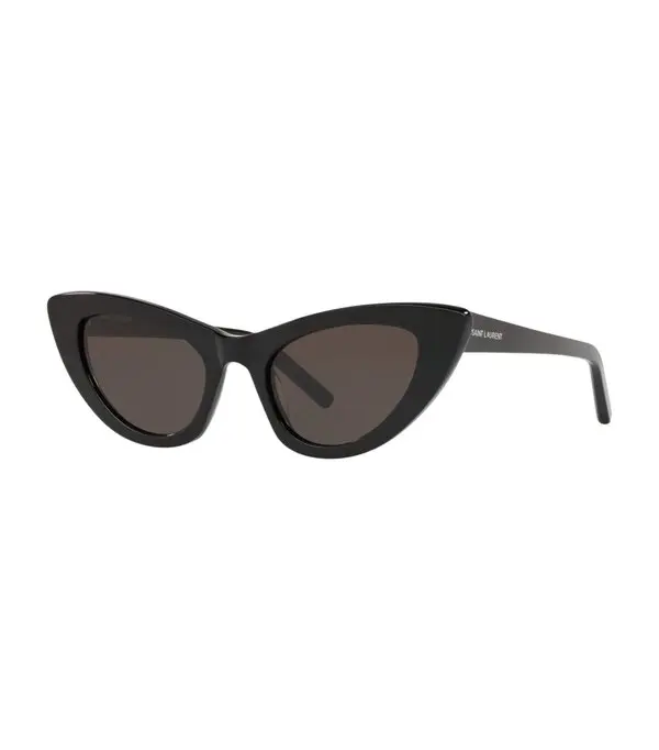 Saint Laurent Lily Cat Eye Sunglasses - Black