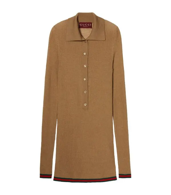 Gucci Cashmere Ribbed Top