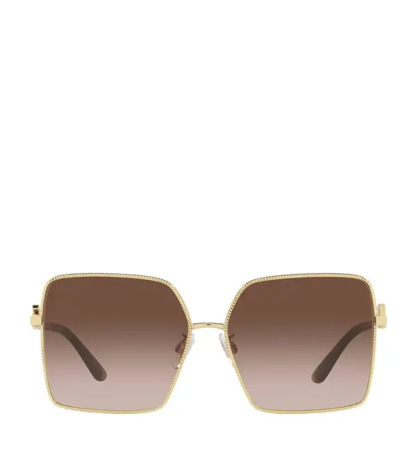 Dolce & Gabbana Square Sunglasses - Gold