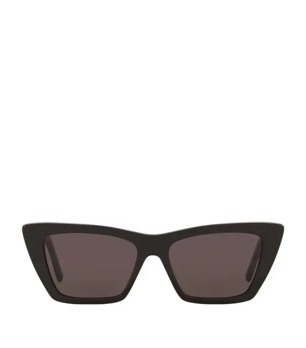 Saint Laurent Mica Cat Eye Sunglasses - Black