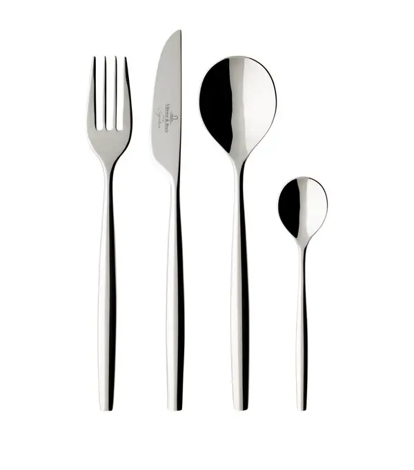 VILLEROY & BOCH Metrochic 24-piece Cutlery Set - Metallic