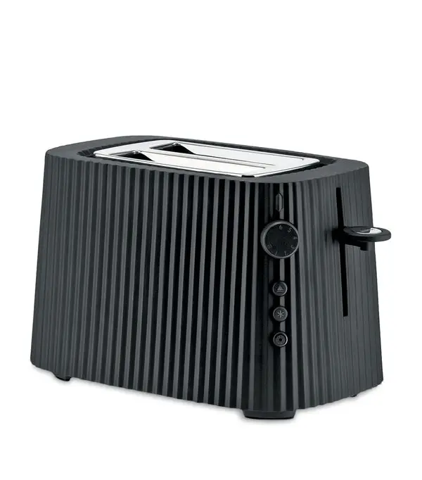 ALESSI Plissé 2-slice Toaster - Black