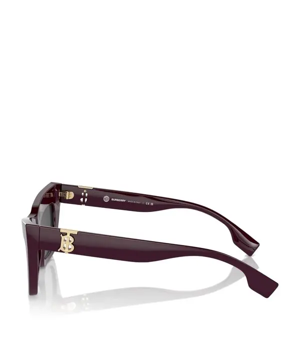 Burberry Acetate Cat-eye Sunglasses - Red