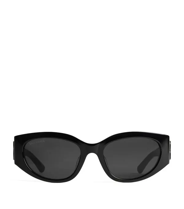 Balenciaga Round Sunglasses - Red