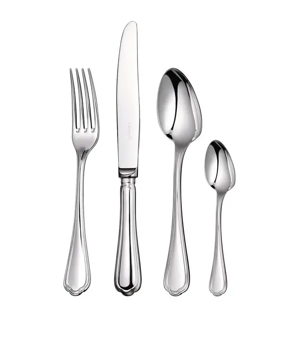 Christofle Spatours -plated 24-piece Cutlery Set
