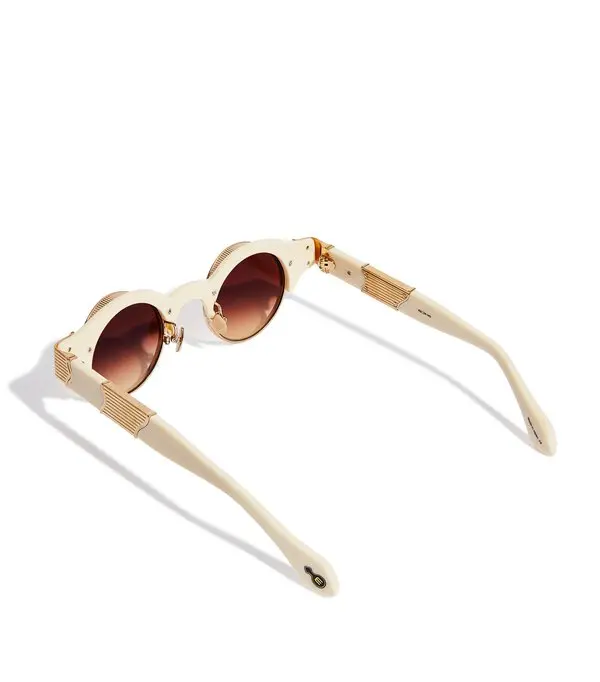 Matsuda Round-frame Sunglasses