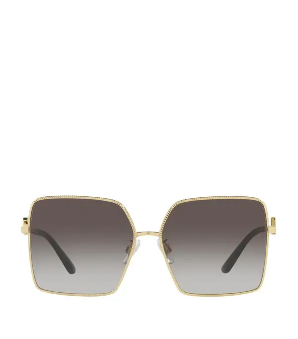 Dolce & Gabbana Square Sunglasses - Gold